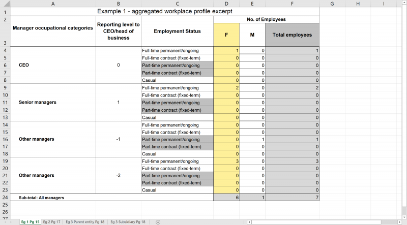 2.7 How do I trace reporting levels to the CEO? | WGEA